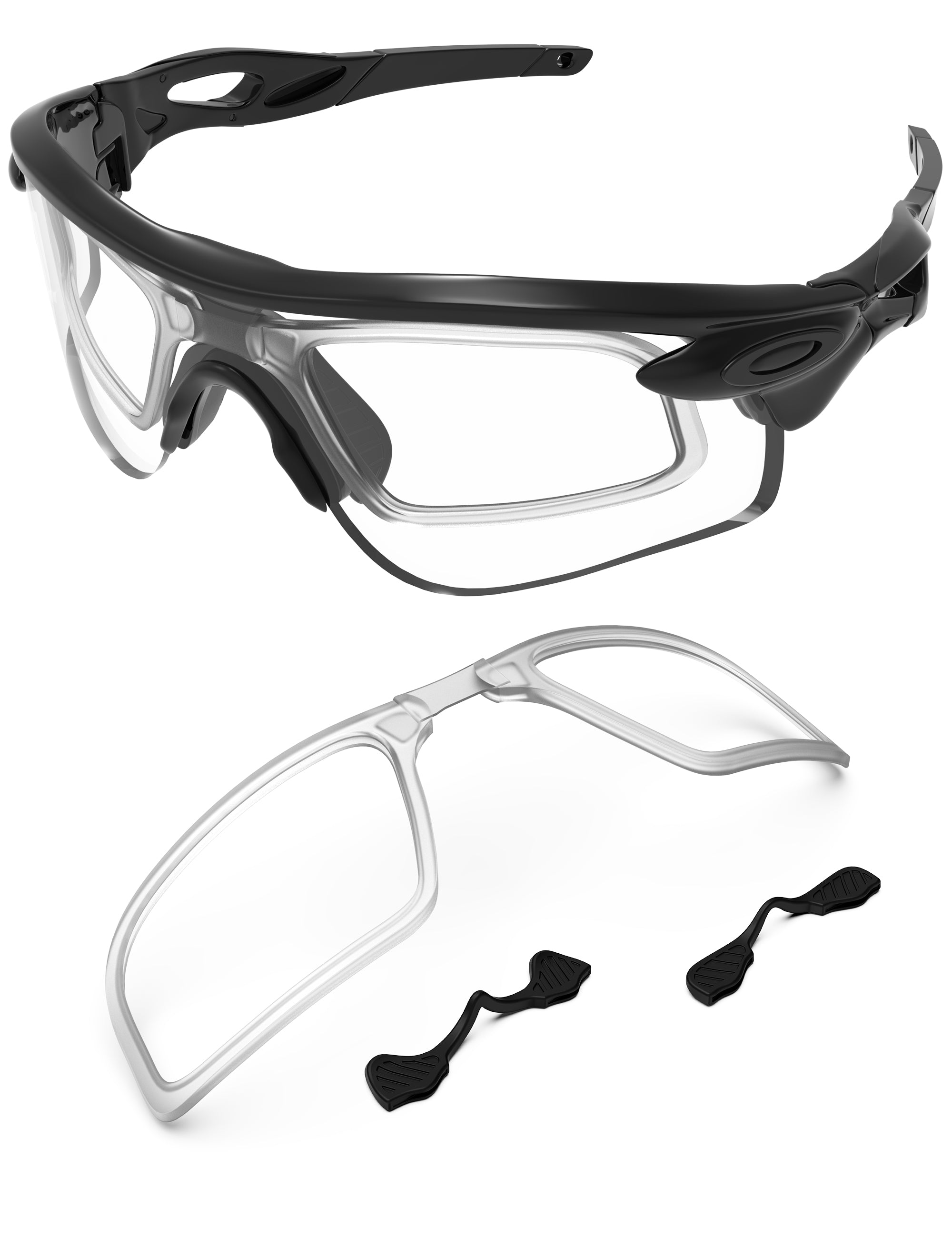 PapaViva Rx Insert Optical Adaptor for Oakley Radarlock Pitch OO9182